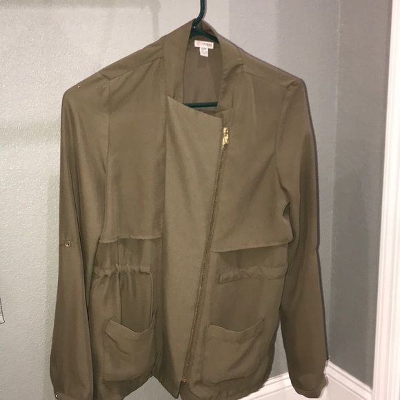 Guess | Jackets & Coats | Olive Green Light Jacket | Poshmark